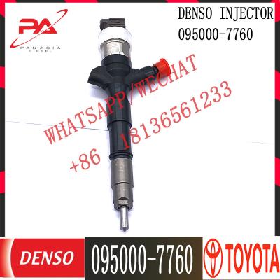 China Common Rail Fuel Injector 095000-7760 23670-39276 for Hiace 2KD-FTV 12V Diesel Engine for sale