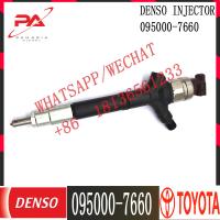 China Toyota 23670-0R190 Common Rail Injector 095000-7660 095000-7670 Diesel Fuel Injector for sale