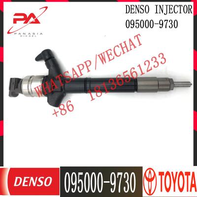 China Toyota 1VD-FTV Engine Fuel Injector 23670-51031 095000-9730 Common Rail Diesel Injector for sale