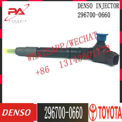 China Diesel Common Rail Fuel Injector 296700-0660 111760E010 for Toyota 2GD-FTV 12 Months Warranty for sale