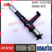China DENSO Diesel Fuel Injector 095000-6070 6251-11-3100 for Komatsu PC400-8 095000-5971 for sale