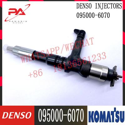 China Diesel Common Rail Injector 095000-6070 for Komatsu PC350-7 PC400-7 6251-11-3100 for sale