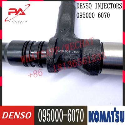 China Diesel Common Rail Injector 095000-6070 6251-11-3200 for Komatsu Excavator FC450-8 for sale