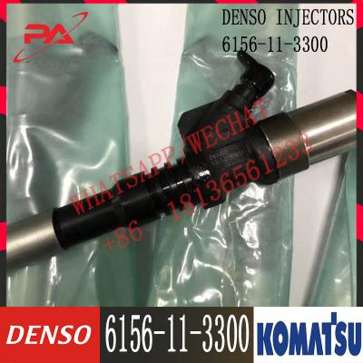 China Diesel Engine Fuel Injector 6156-11-3300 095000-1211 for PC400-7 PC450-7 Excavator S6D125-3 for sale
