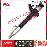 China Diesel Common Rail Fuel Injector 095000-7660 095000-7670 for Toyota 23670-0R190 for sale
