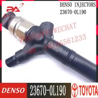 China Genuine Common Rail Diesel Injector 23670-0R190 095000-7660 for Toyota 4 Cylinder for sale
