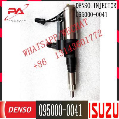 China Denso Isuzu 4HK1 Common Rail Fuel Injector 095000-0041 095000-0040 23910-1012 12 Months Warranty for sale