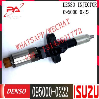 China Original Common Rail Fuel Injector 095000-0222 095000-0220 095000-0221 for ISUZU 6SD1 1153003473 for sale