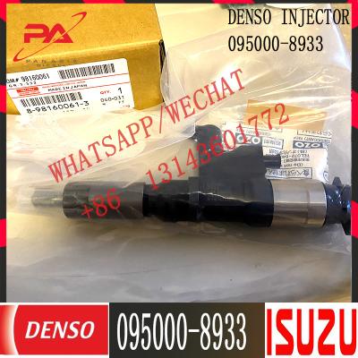 China Common Rail Fuel Injector 095000-8933 8-98160061-3 for ISUZU 12 Month Warranty for sale