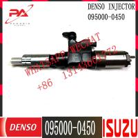 China Common Rail Fuel Injector 095000-0450 095000-0451 for Isuzu 6HK1 Engine 12 Months Warranty for sale