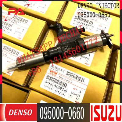 China Original Common Rail Fuel Injector 095000-0660 8-97329703-1 for Isuzu 4HK1 6HK1 12 Months Warranty for sale