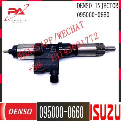 China 095000-0660 Genuine Common Rail Diesel Fuel Injector 8-98284393-0 for ISUZU 4HK1 Engine for sale