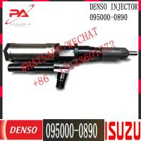 China Original Common Rail Fuel Injector 095000-0890 8-98151837-0 for 4HK1 6HK1 Engines 12 Month Warranty for sale
