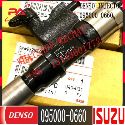China Common Rail Injector 095000-0660 8982843930 for ISUZU 4HK1 6HK1 Engine Nozzle for sale