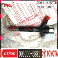 China Original Common Rail Fuel Injector 095000-5880 095000-5881 for Toyota 23670-30050 12 Months Warranty for sale