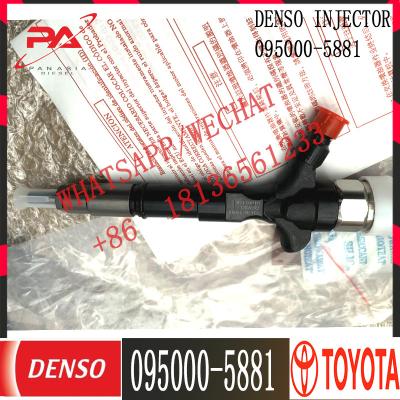 China Original Common Rail Fuel Injector 095000-5880 095000-5881 for Toyota 23670-30050 12 Months Warranty for sale