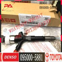 China Diesel Fuel Injector 095000-5881 095000-5880 for Toyota Hilux Hiace 23670-30050 23670-39095 for sale