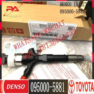 China Diesel Fuel Injector 095000-5881 095000-5880 for Toyota Hilux Hiace 23670-30050 23670-39095 for sale