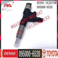 China Diesel Fuel Common Rail Injector 095000-6520 for HINO 23670-E0090 for sale