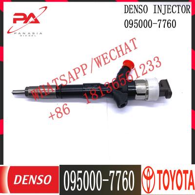 China 095000-7760 Genuine Common Rail Fuel Injector for Toyota Hilux 23670-39276 23670-30300 for sale