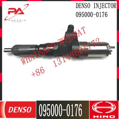 China Original Common Rail Fuel Injector 095000-0176 for HINO J08C 23910-1033 12 Months Warranty for sale