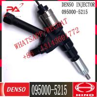 China 095000-5215 Common Rail Diesel Fuel Injector for HINO P11C 23910-1252 23670-E0350 for sale
