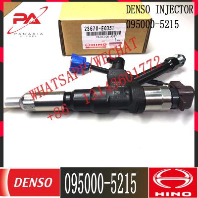 China Genuine Fuel Injector 095000-5215 for HINO P11C Engine 23910-1252 23670-E0350 for sale