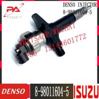China Common Rail Injector Isuzu 4JJ1 8-98011604-5 095000-6980 Fuel Injector for sale