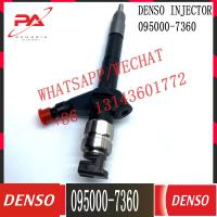China 095000-7360 Common Rail Diesel Fuel Injector 23670-39155 for Toyota Land Cruiser 1KD-FTV for sale