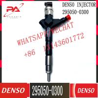 China DENSO Diesel Injector 295050-0300 16600-5X00A 2.5DCI YD25 DCi 2.5L Common Rail Fuel Injector for sale