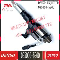 China DENSO Diesel Common Rail Fuel Injector 095000-5960 for HINO 23670-E0300 23670-E0301 for sale