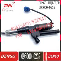 China Original Common Rail Fuel Injector 095000-0232 095000-0231 for HINO 23670-E0400 12 Months Warranty for sale