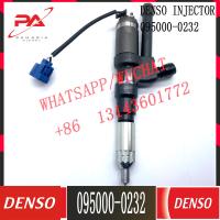 China Original Common Rail Fuel Injector 095000-0232 095000-0231 for HINO 23670-E0400 12 Months Warranty for sale