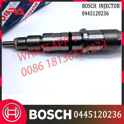 China Diesel Fuel Injector 0445120236 for Komatsu Cummins 6745-11-3100 4939061 4940170 5263308 for sale