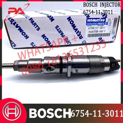 China 0445120231 Diesel Fuel Injector for Komatsu PC200-8 S6D107 Engine 6754-11-3011 4945969 for sale