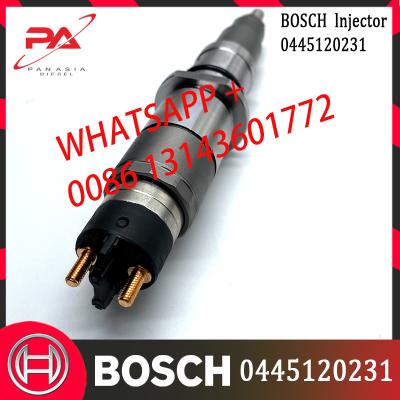 China Komatsu QSB4.5 QSB6.7 Fuel Injectors 0445120459 0445120460 0445120461 0445120231 6754-11-3011 for sale