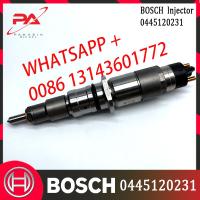 China Genuine Diesel Fuel Injector 0445120231 6754-11-3011 for Komatsu PC200-8 Excavator for sale