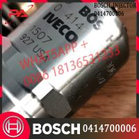 China BOSCH 0414700006 Diesel Engine Common Rail Fuel Injector 0986441020 504100287 for sale