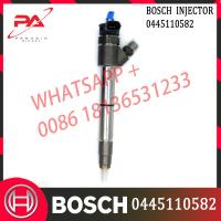 China 0445110582 0445110581 BO-SCH Common Rail Injector for Hyundai KIA D4HA 2.0L VGT EURO 6 for sale