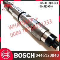 China Common Rail Fuel Diesel Injector 0445120040 65.10401-7001C for Daewoo Doosan DX340 for sale