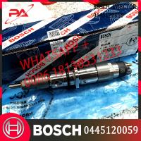 China Bos-Ch Diesel Common Rail Injector 0445120059 0445120231 for Komatsu Cummins SAA6D107E-1 for sale