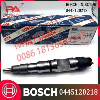 China 0445120218 BOSCH Diesel Common Rail Injector 0445120030 0986435517 51101006125 for sale
