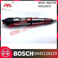 China 0445120219 Bosh Diesel Common Rail Fuel Injector 0445120217 0445120218 OEM for sale