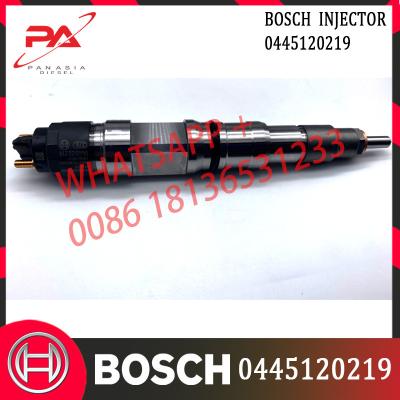 China 0445120219 Bosh Diesel Common Rail Fuel Injector 0445120217 0445120218 OEM for sale