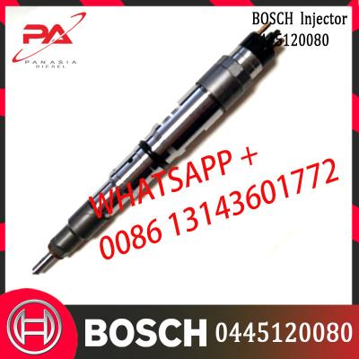 China Common Rail Fuel Injector 0445120080 0445120268 for DAEWOO DOOSAN DL06S 65.10401-7004A for sale