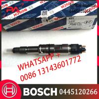 China BOSCH 0445120266 Diesel Fuel Injector for WEICHAI WP12 DLLA148P2222 0433172222 for sale