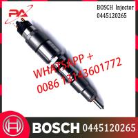 China 0445120265 Common Rail Fuel Injector for WEICHAI WP12 612630090001 0445120086 for sale