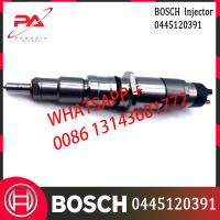 China Bosch Diesel Common Rail Fuel Injector 0445120391 612630090055 for Weichai WP10 Engine for sale