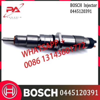 China Bosch Diesel Common Rail Fuel Injector 0445120391 612630090055 for Weichai WP10 Engine for sale