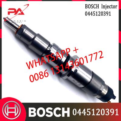China Bosch Diesel Common Rail Fuel Injector 0445120391 for Weichai WP10 Engine 612630090055 for sale